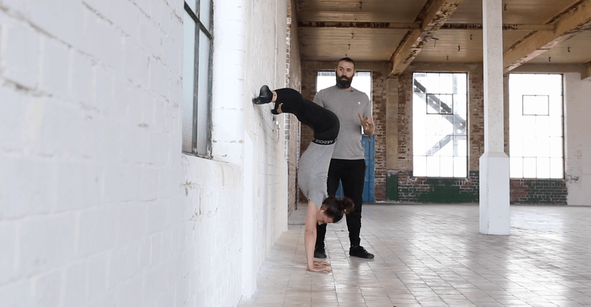 Keep Pushing | Learn Handstand Shapes - Handstand Factory